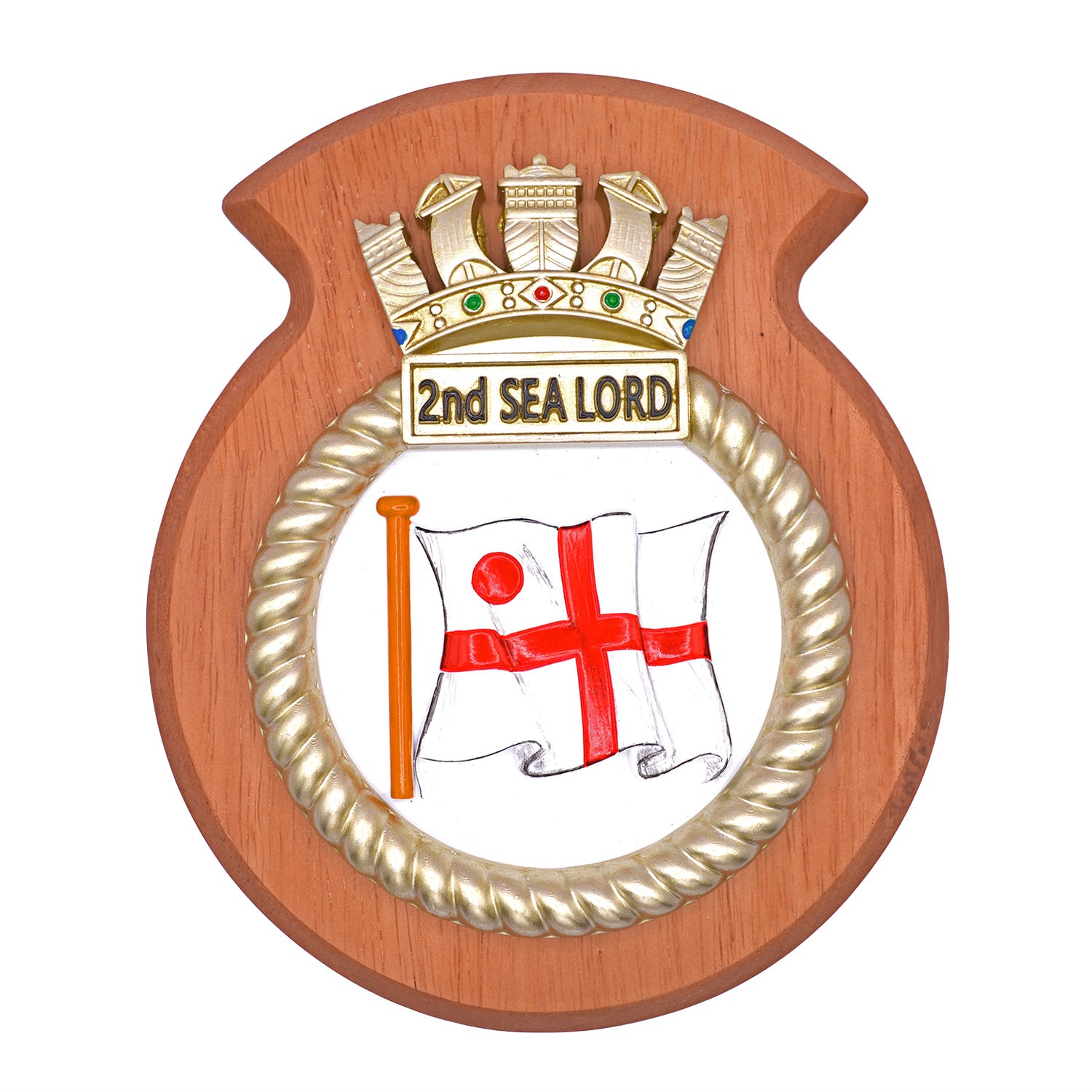 SECOND SEA LORD Unit Crest / Plaque / Badge