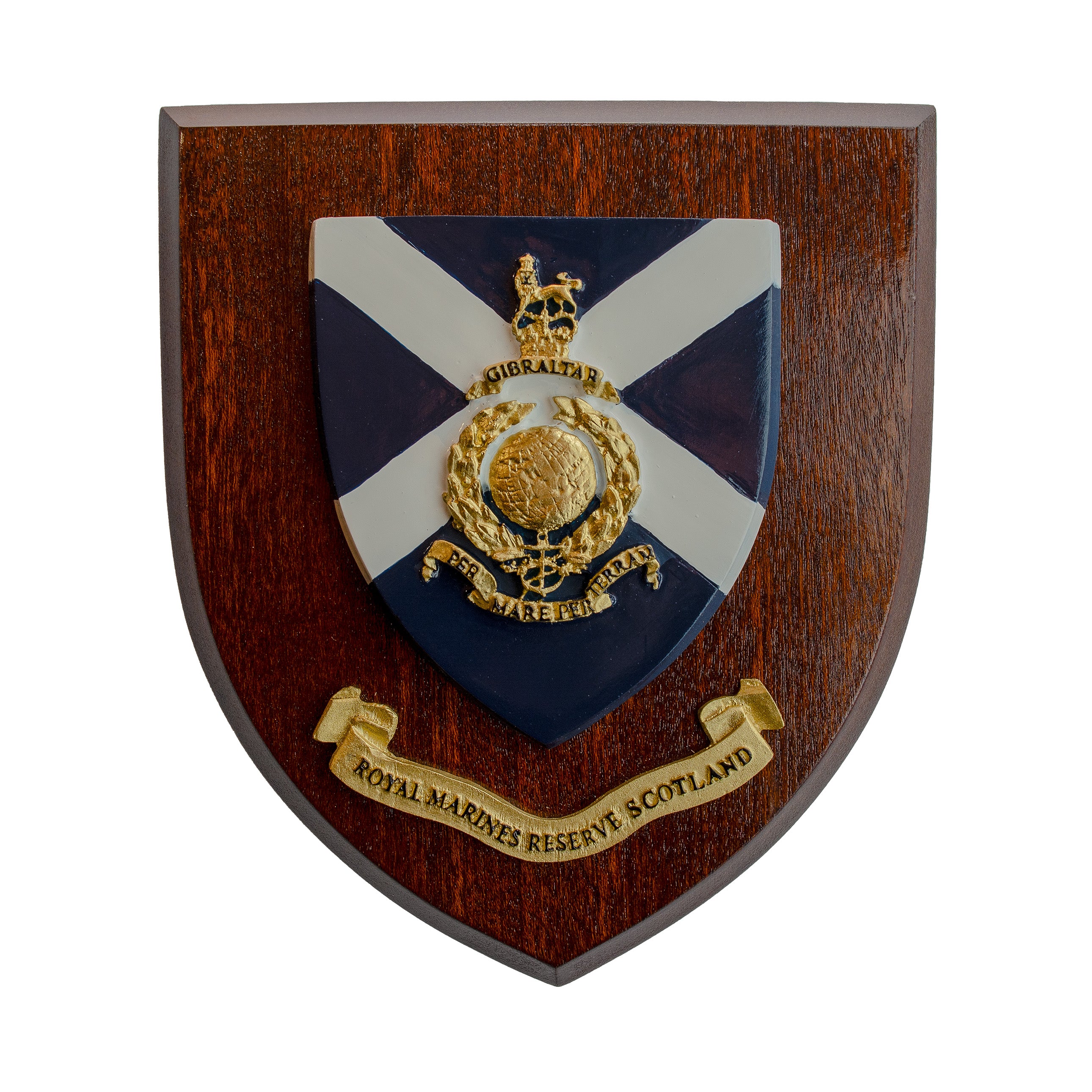ROYAL MARINES RESERVE SCOTLAND Unit Crest / Plaque / Badge