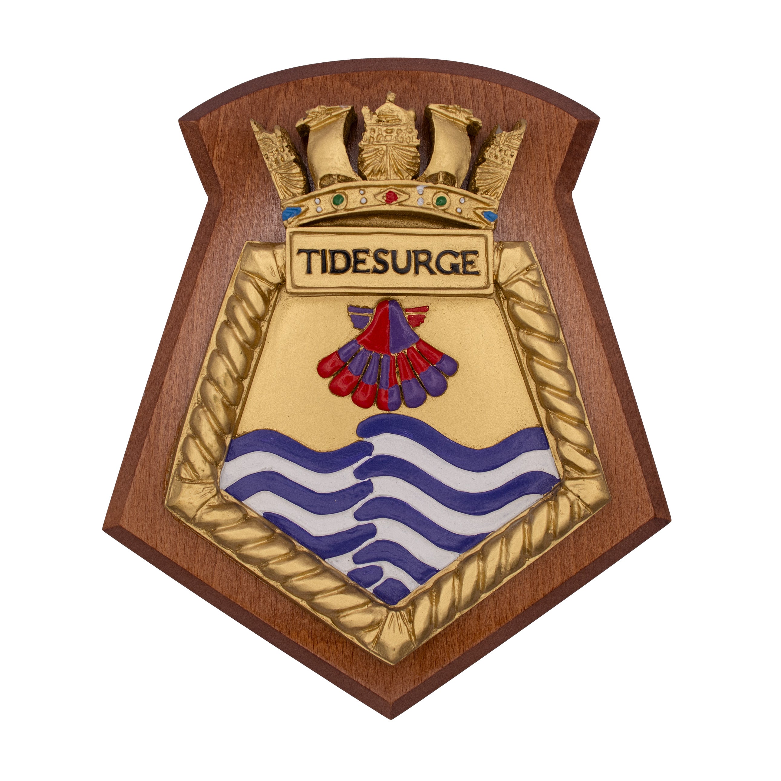 RFA TIDESURGE Unit Crest / Plaque / Badge