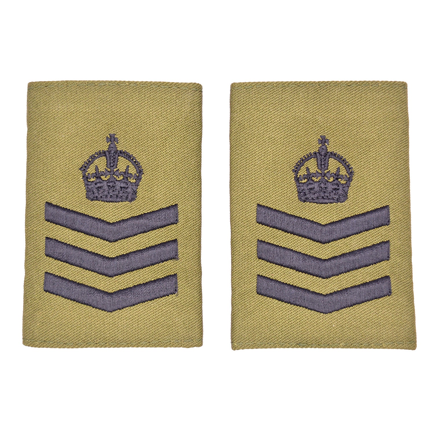 Genuine King Crown Royal Marines Colour Sergeant Slider Epaulette Royal ...