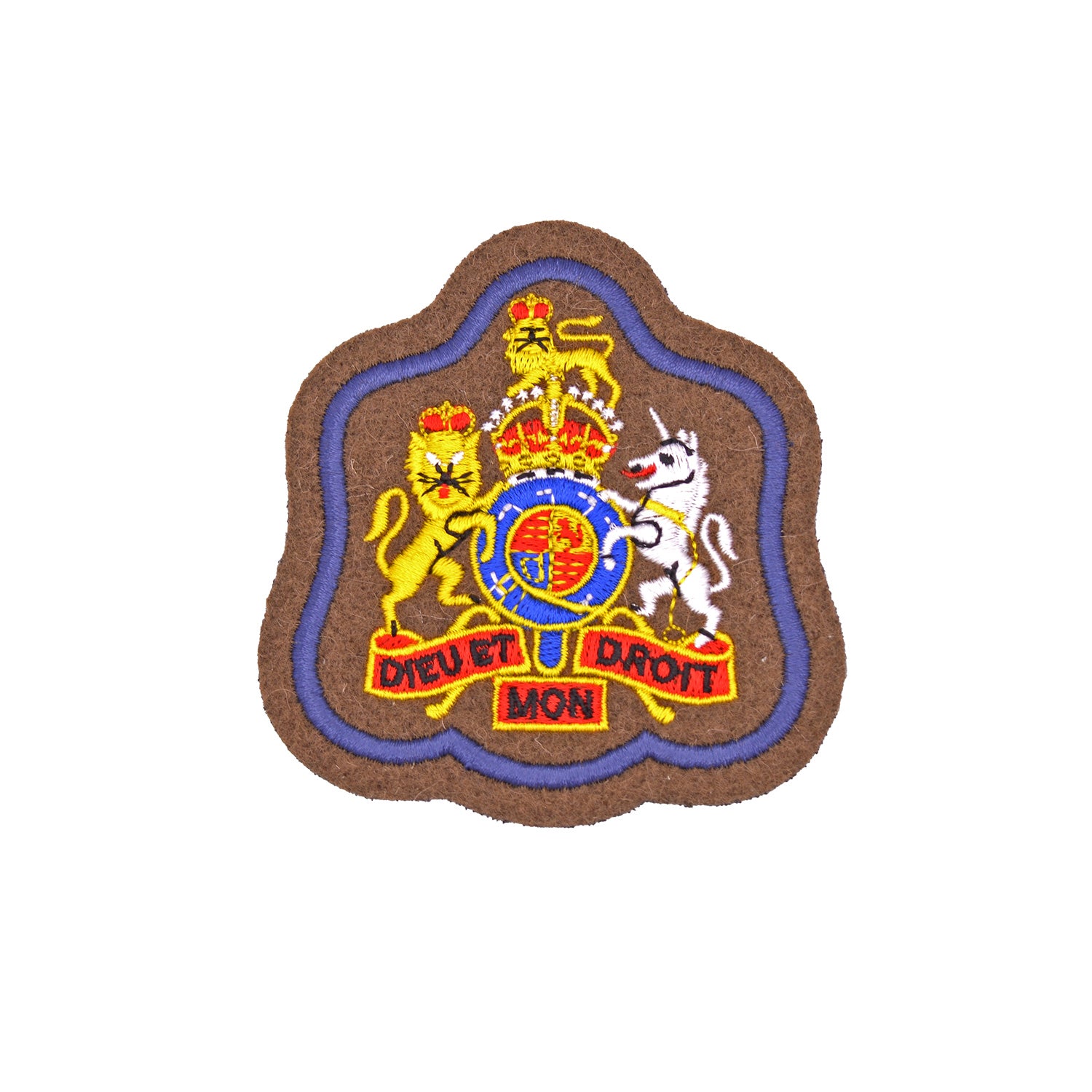 Genuine Kings Crown Warrant Officer Class 1 (WO1) Rank Badge Royal Arms ...