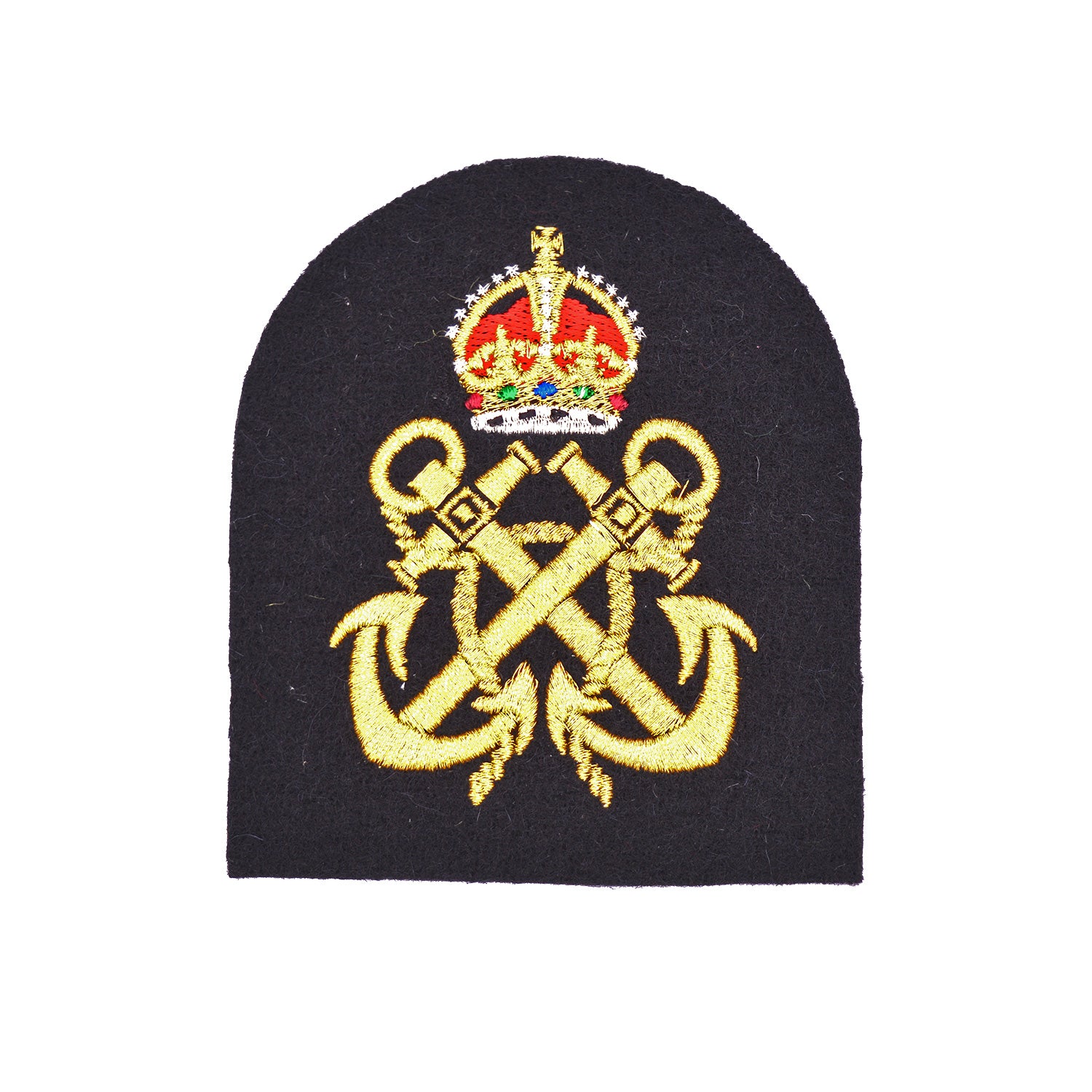Genuine Kings Crown Arm Petty Officer (PO) Royal Navy Badge · Wyedean