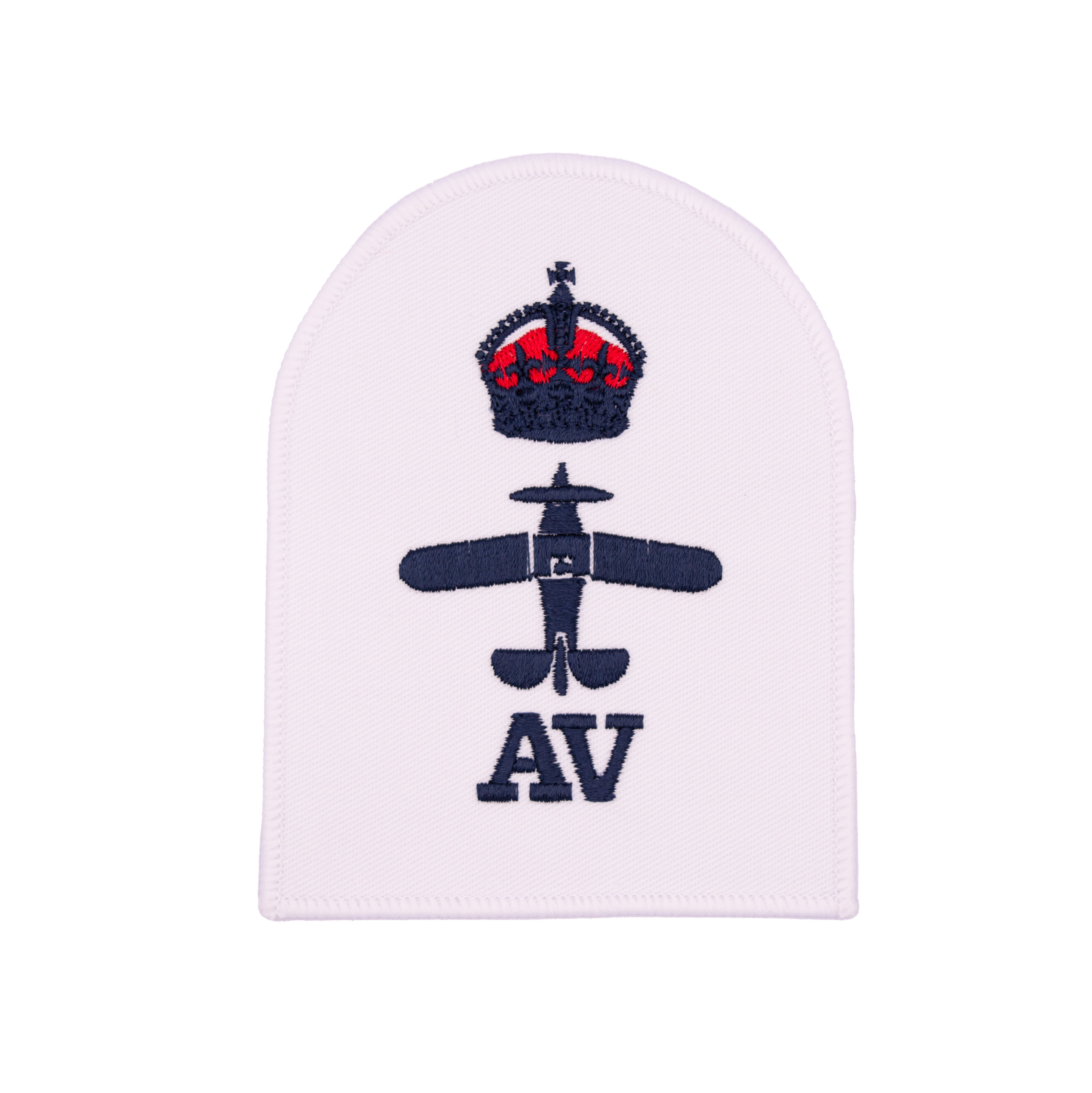 Kings Crown Avionics (AV) Petty Officer Royal Navy Badge Qualification