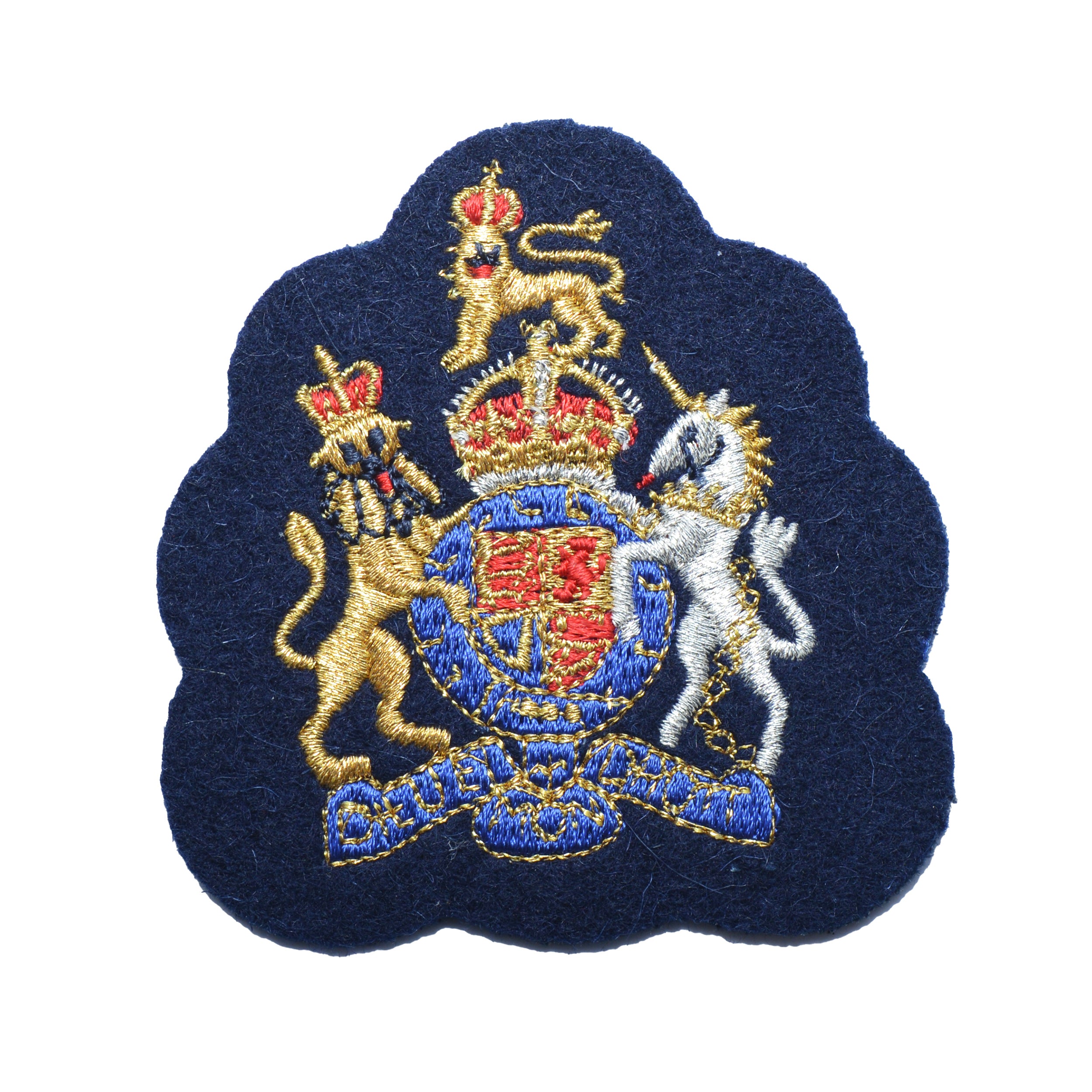 (King's Crown) Warrant Officer Class 1 (WO1) Royal Arms Rank Badge Roy