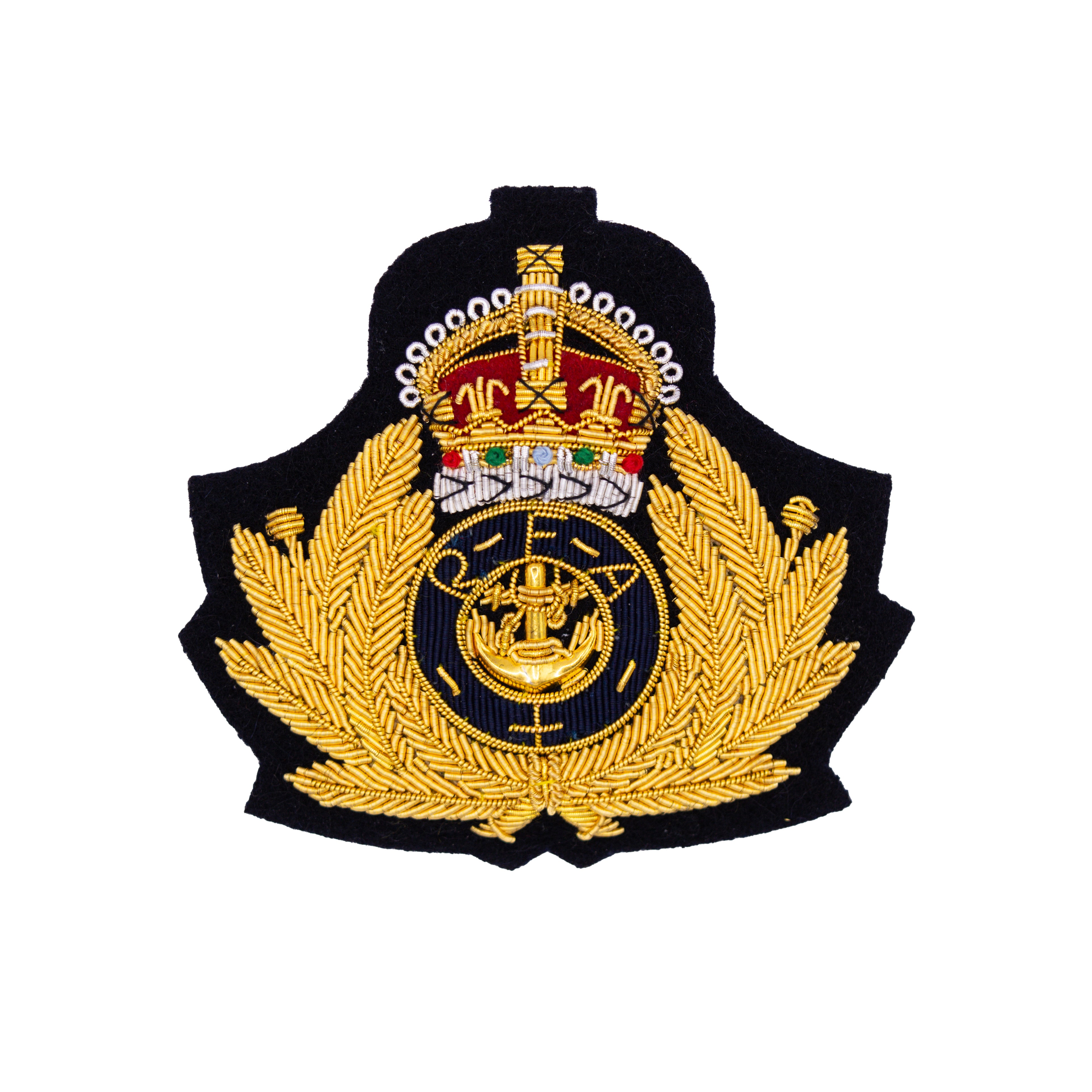 Kings Crown Royal Fleet Auxiliary (RFA) Officer Organisation Badge Roy