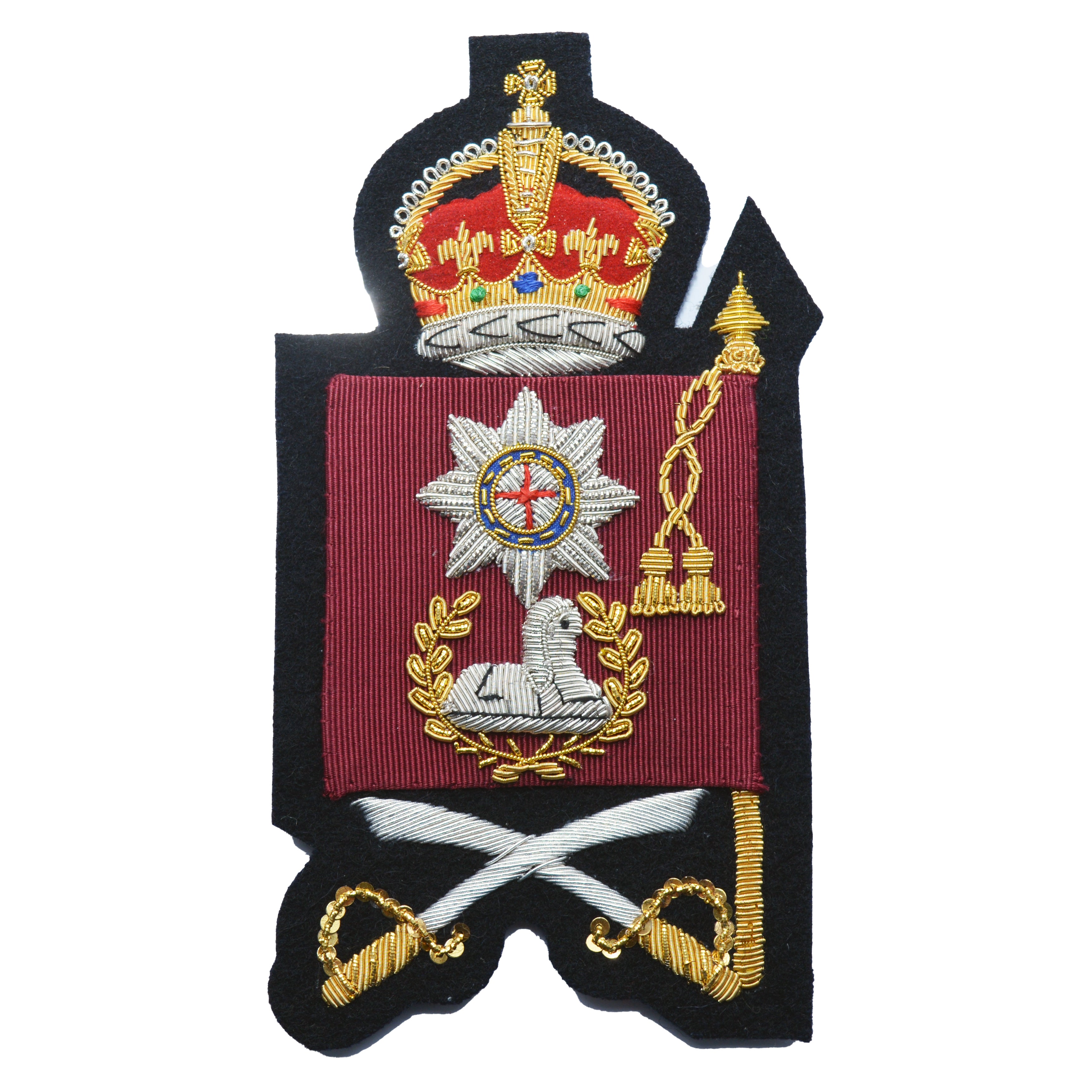 (King's Crown) Warrant Officer Class 2 (WO2) Colour Sergeants and Comp
