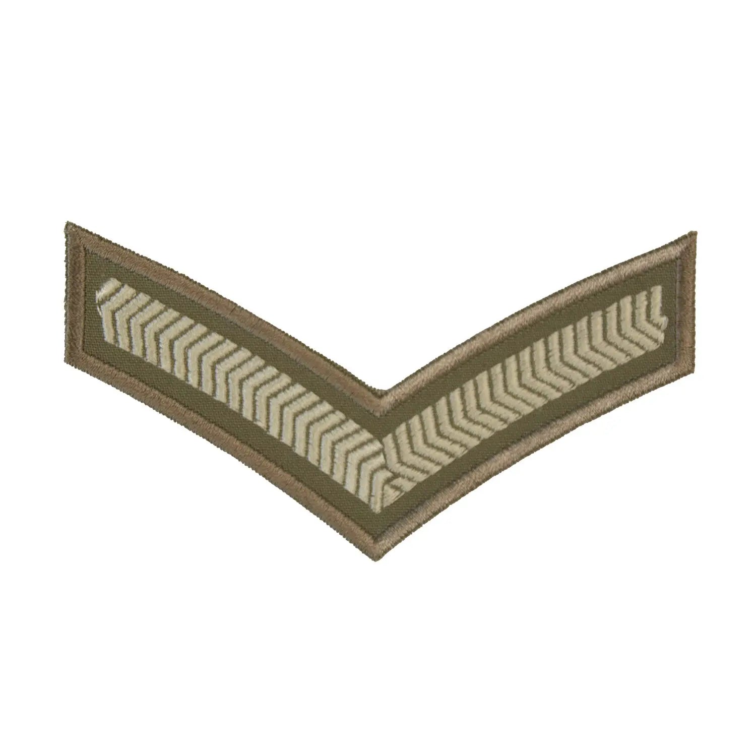 1 Bar Chevrons Lance Corporal Service Stripe British Army Badge | Wyedean