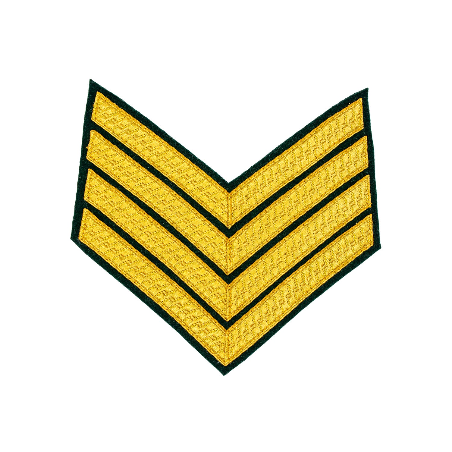 4 Bar No 1 Dress Green Howards RW, RW (TA) & RW (A) Band Service Strip