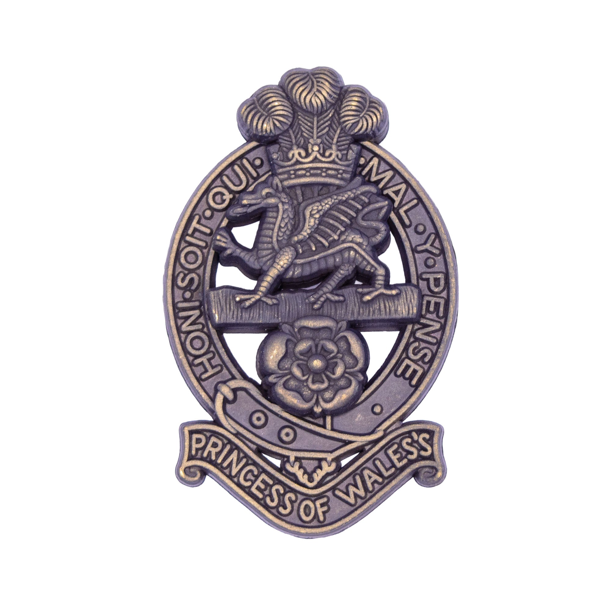 Princess of Wales Royal Regiment All Ranks Cap Badge