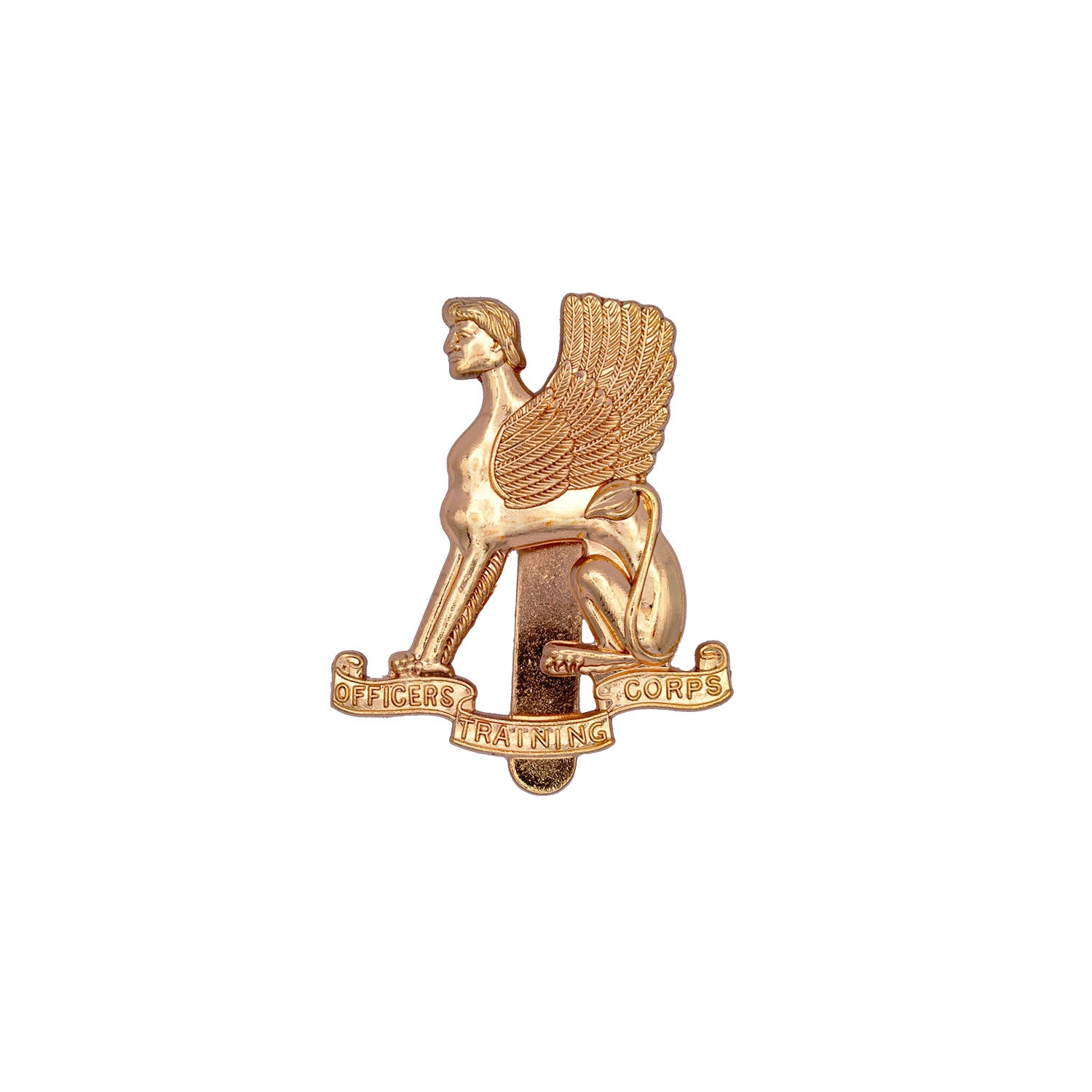 University of Leeds Officer Training Corps All Ranks Metal Cap Badge