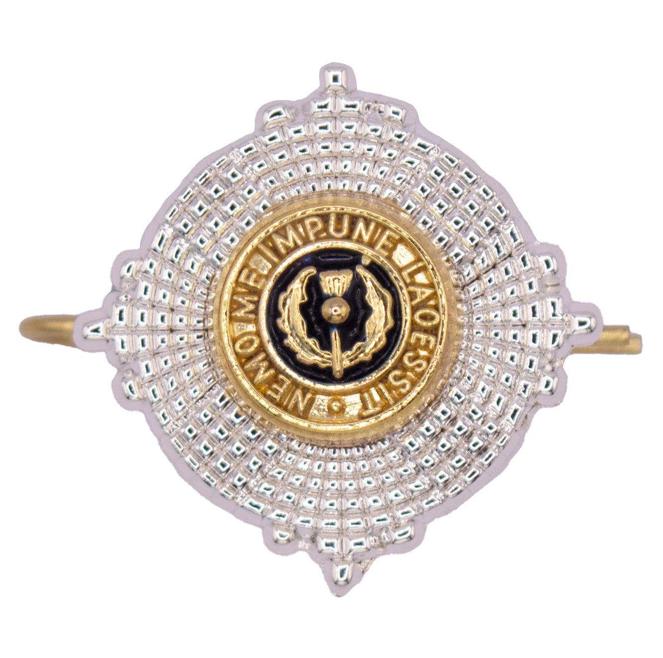 Scots Guards Officers Metal Cap Badge