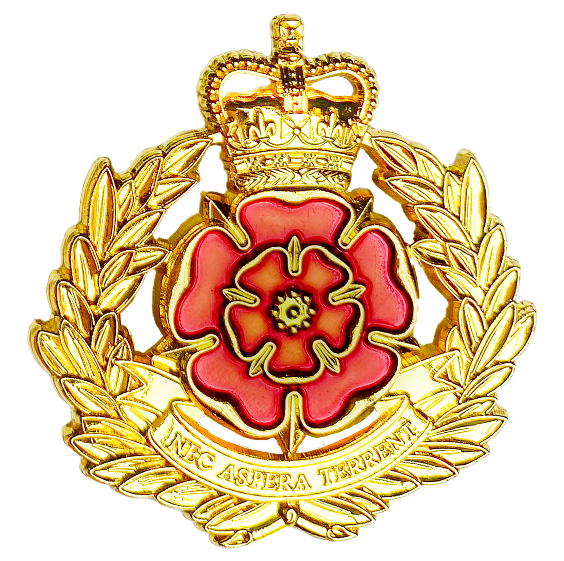 The Duke Of Lancaster's Regiment (LANCS) All Ranks Insignia Cap Badge