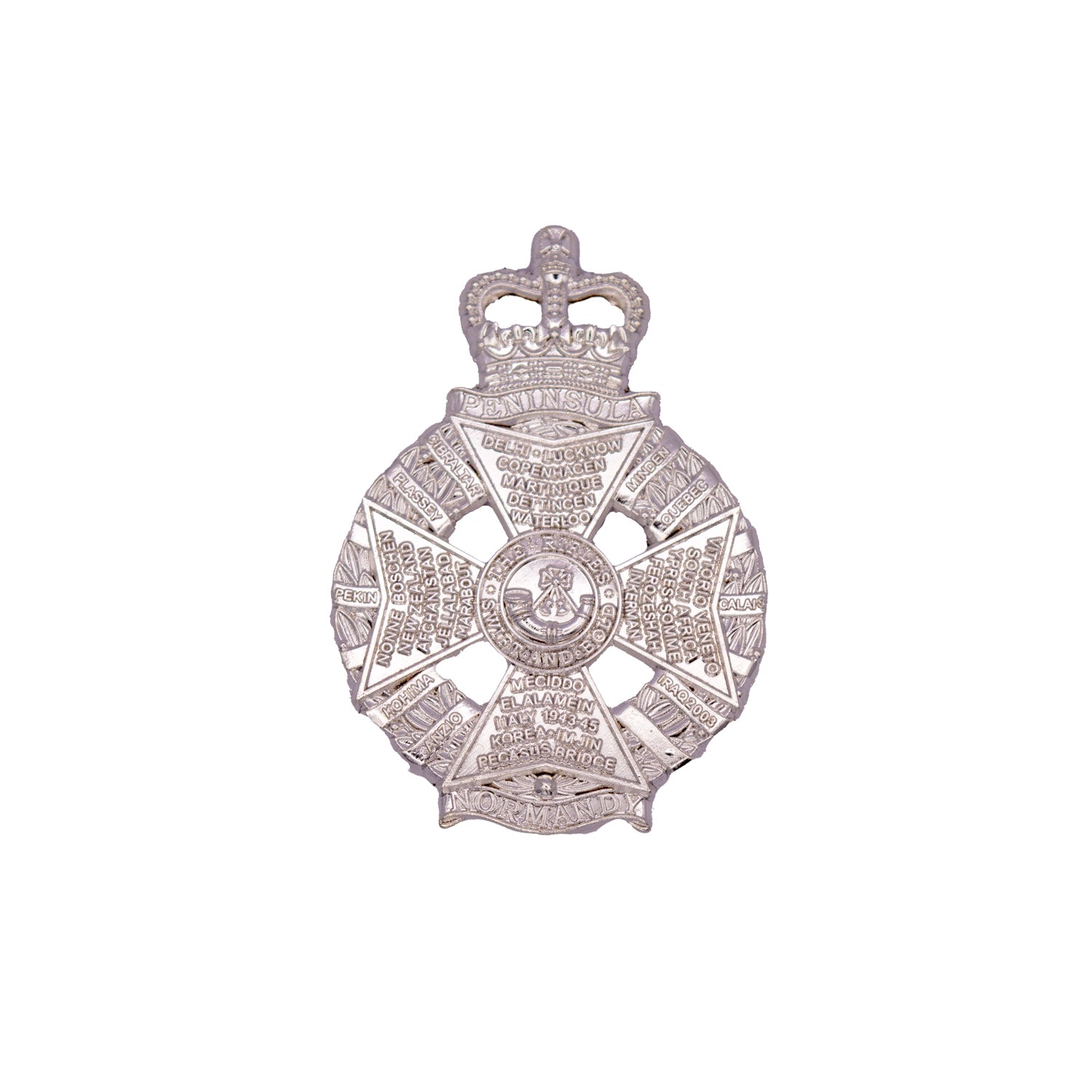 Cross Belt The Rifles Colour Sergeant & Sergeant Metal Badge