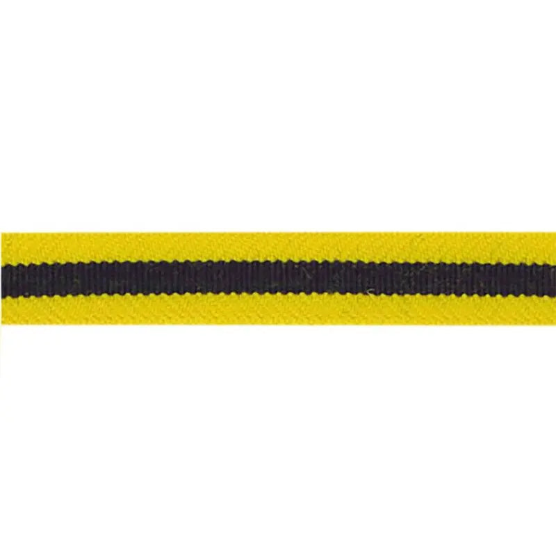 13mm Regimental Lace Yellow Worsted R048 | Wyedean