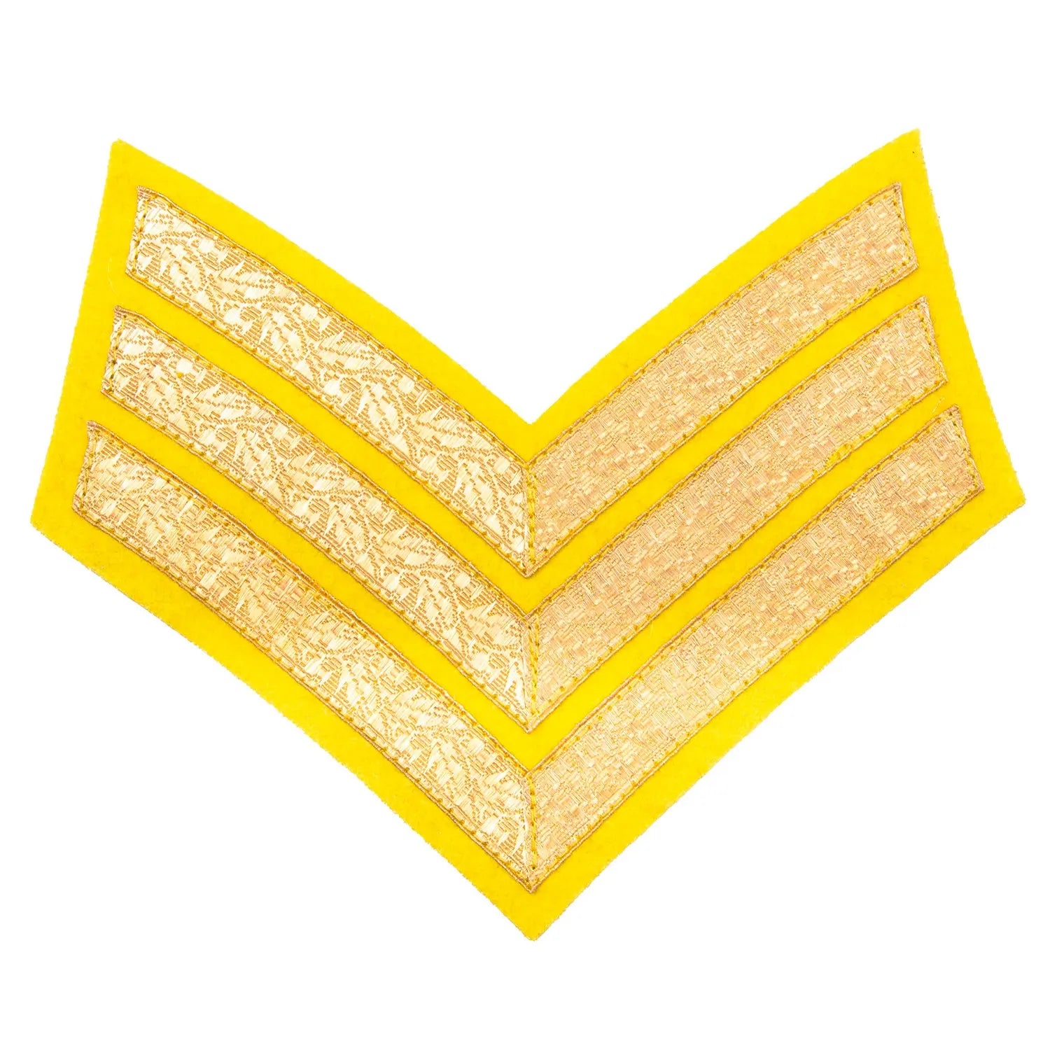 3 Bar Chevrons Sergeant (Sgt) Service Stripe Scots Dragoon Guards ...