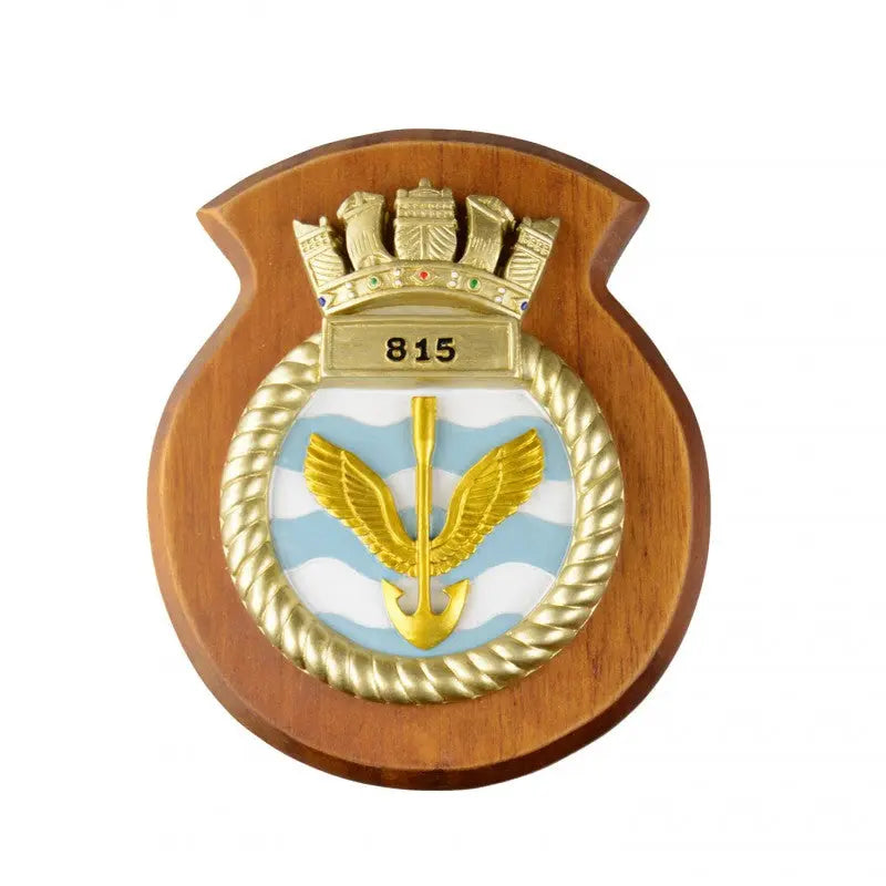 Genuine 815 NAS 815 Naval Air Squadron Unit Crest / Plaque · Wyedean