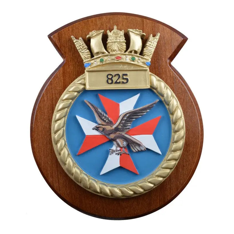 Genuine 825 NAS 825 Naval Air Squadron Unit Crest / Plaque · Wyedean