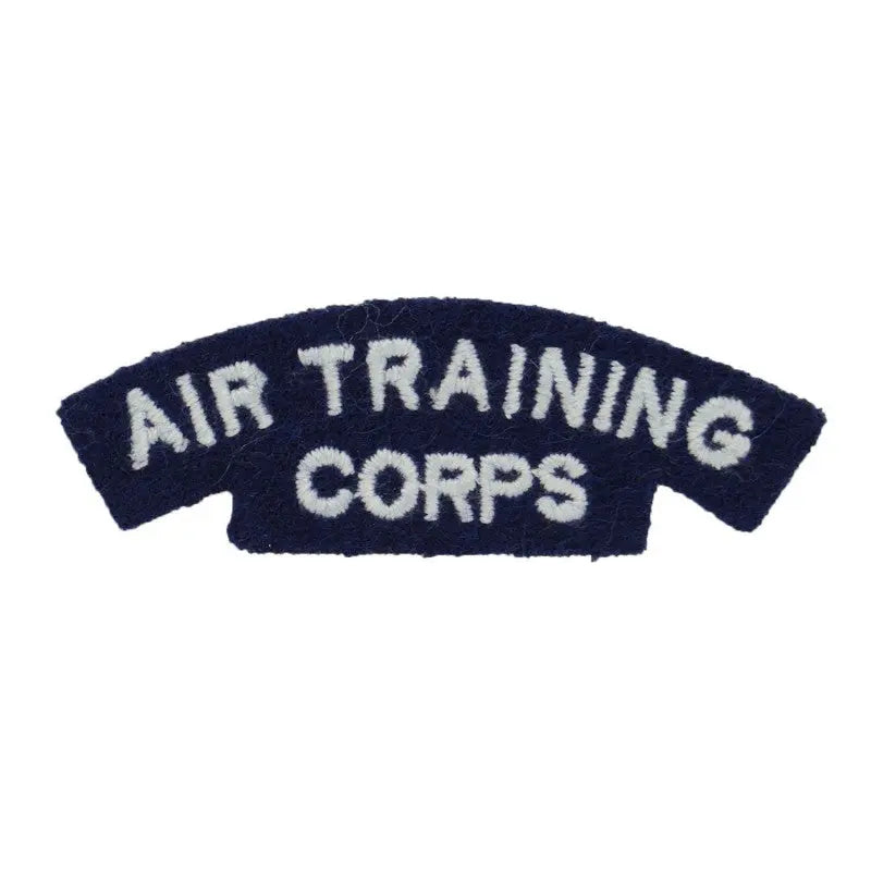 Genuine Air Training Corps Shoulder Title Flash Air Training Corps (ATC ...