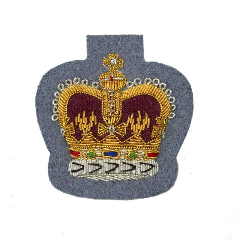 Genuine Army Air Corps Large Crown Rank Badge Warrant Officer Class 2 ...