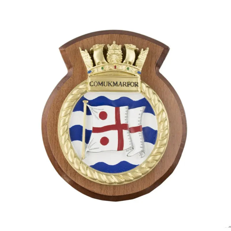Genuine COMUKMARFOR Crest / Plaque · Wyedean