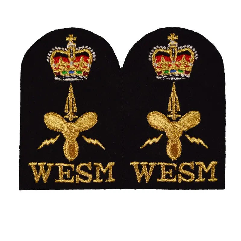 Engineering (WESM) Chief Petty Officer (CPO) Royal Navy Badges | Wyedean