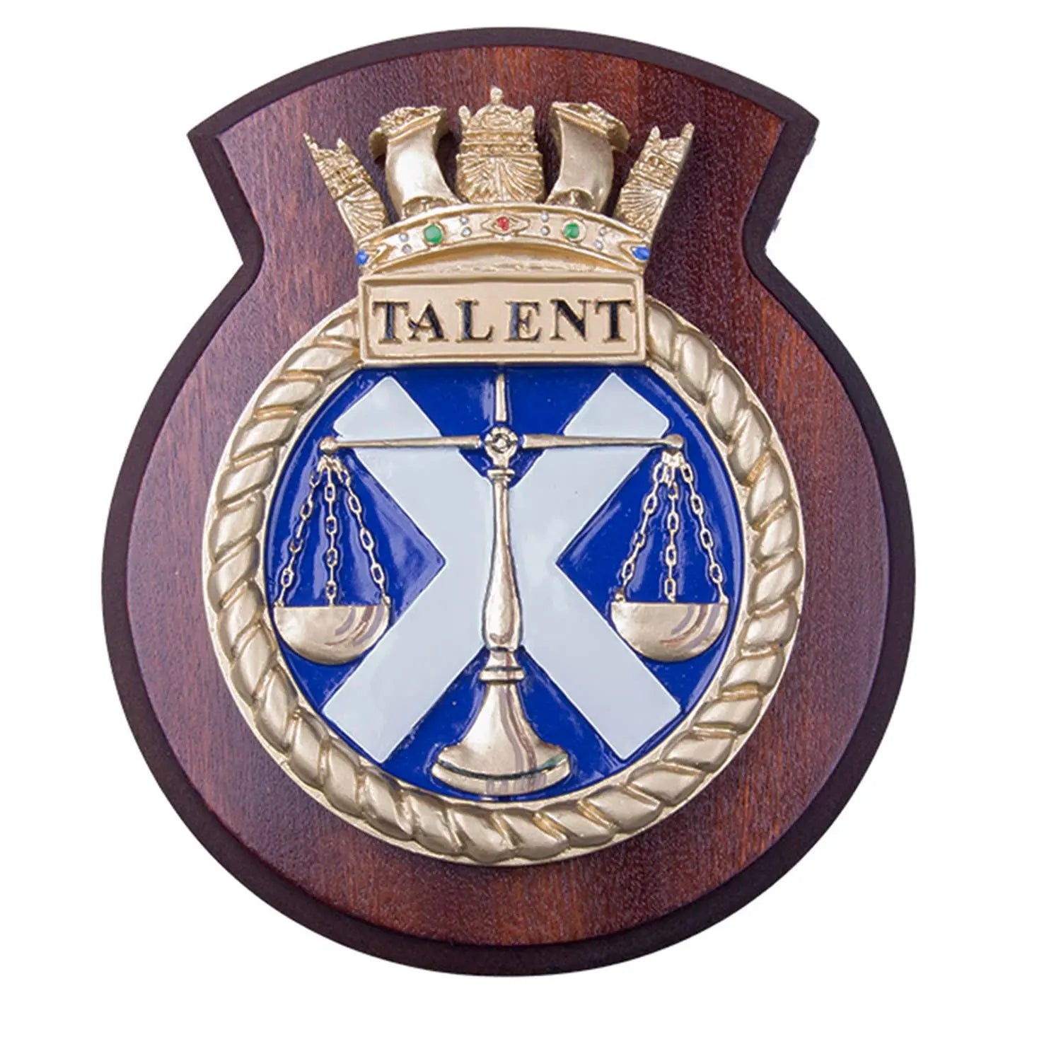 Genuine HMS Talent Ship Crest / Plaque · Wyedean