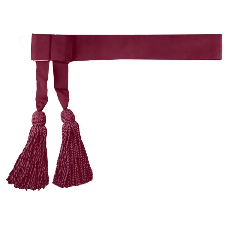 Deputy Lieutenant Female Ceremonial Maroon Waist Sash