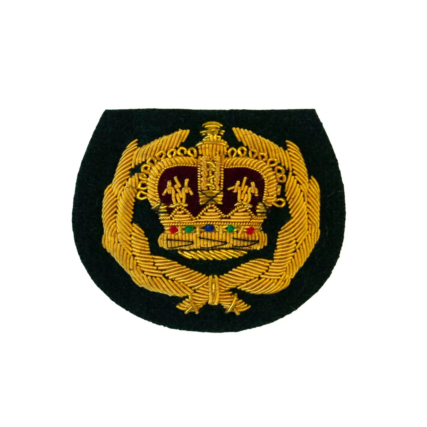 Quartermaster Sergeant WO2 Royal Marines Crown and Wreath Rank Badge ...