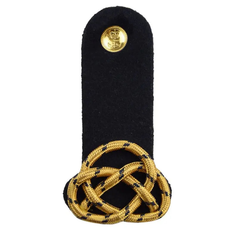 Genuine Royal Navy Staff Type Gold and Navy Epaulette · Wyedean