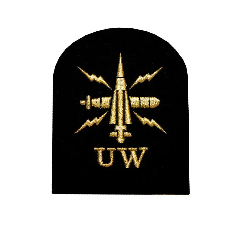 Genuine Underwater Warfare Branch UWBasic Rate Royal Navy Badge · Wyedean