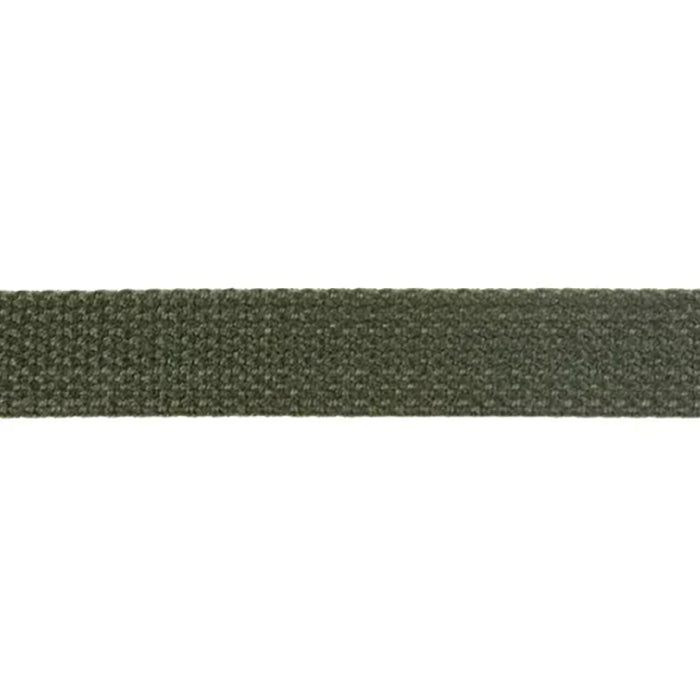 25mm Olive Drab Cotton Webbing (rot resistant)